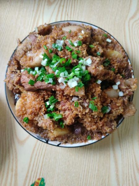 家庭米粉肉怎么做_米粉肉蒸多久才软糯-第3张图片-山城妙识