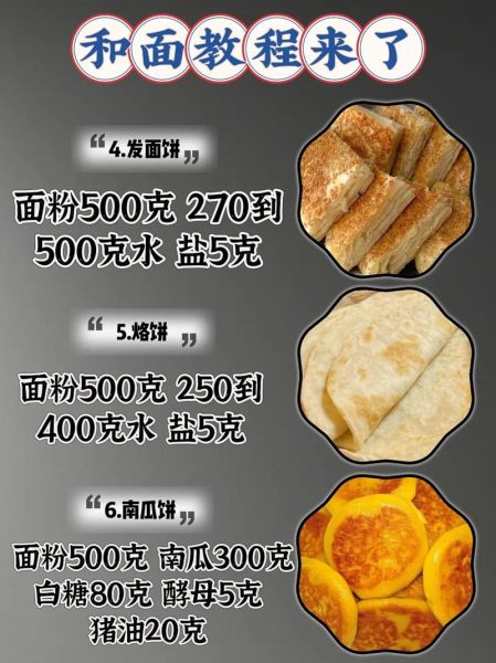 面点做法大全带图解_新手如何快速学会-第2张图片-山城妙识