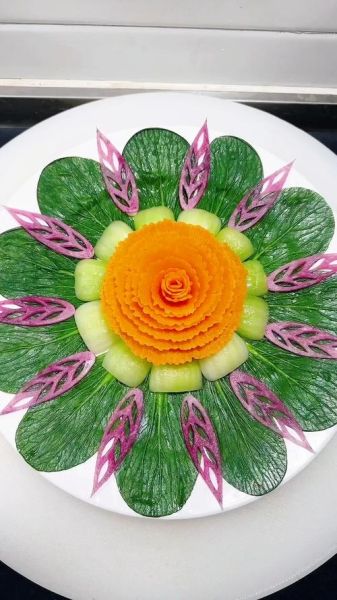 花开富贵菜怎么摆盘_花开富贵菜摆盘技巧-第1张图片-山城妙识
