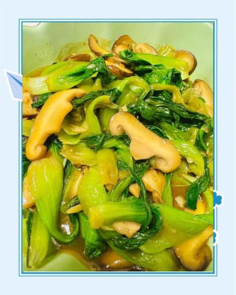 香菇油菜怎么炒不黄_香菇油菜正宗做法-第1张图片-山城妙识 香菇油菜怎么炒不黄_香菇油菜正宗做法-第1张图片-山城妙识