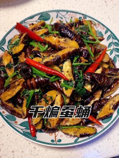 蚕蛹怎么做好吃_蚕蛹做法视频教程-第1张图片-山城妙识