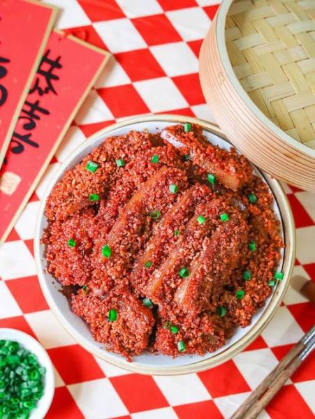 五花肉粉蒸肉怎么做_蒸多久才软糯-第3张图片-山城妙识