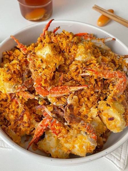 避风塘炒蟹怎么做_正宗避风塘炒蟹配方-第3张图片-山城妙识