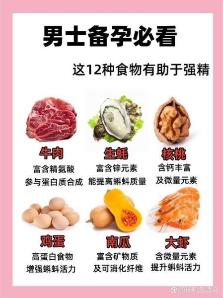 男性备孕吃什么提高精子质量_吃什么食物精子活力强-第1张图片-山城妙识