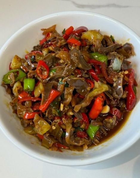 辣炒鸡杂怎么做_辣炒鸡杂的家常做法-第1张图片-山城妙识