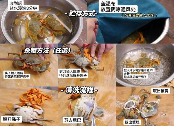 河蟹怎么洗才能洗干净_河蟹清洗的正确方法-第2张图片-山城妙识