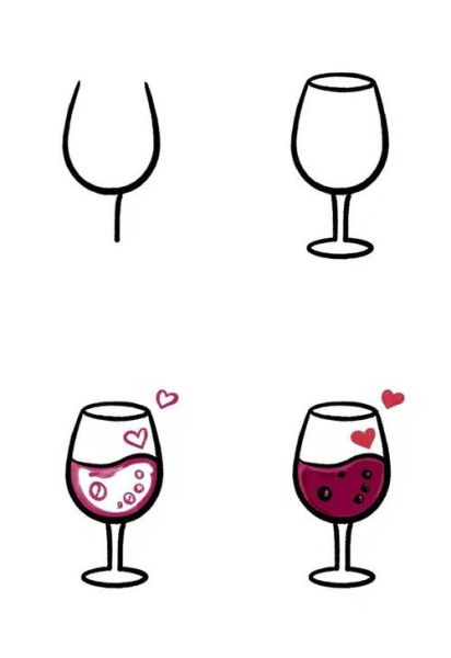 杯子简笔画怎么画_杯子简笔画步骤-第1张图片-山城妙识