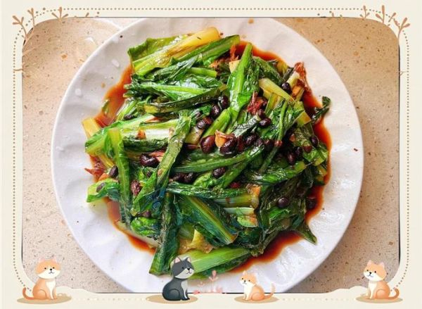 豆豉鱼油麦菜怎么做_豆豉鱼油麦菜家常做法-第3张图片-山城妙识