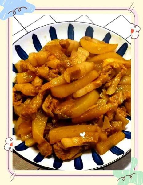 萝卜条炒肉怎么做_萝卜条炒肉家常做法-第2张图片-山城妙识