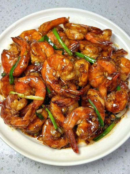 浇汁大虾怎么做好吃_浇汁大虾的做法大全-第1张图片-山城妙识