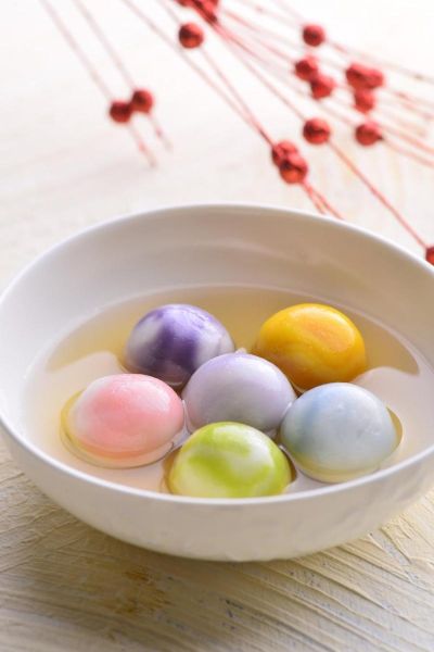 五彩汤圆需要哪些颜色_五彩汤圆用什么天然色素-第1张图片-山城妙识