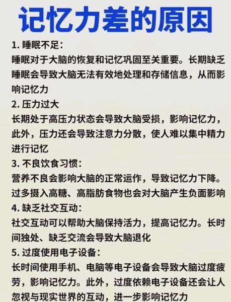 记忆力差怎么办_记忆力训练方法-第1张图片-山城妙识