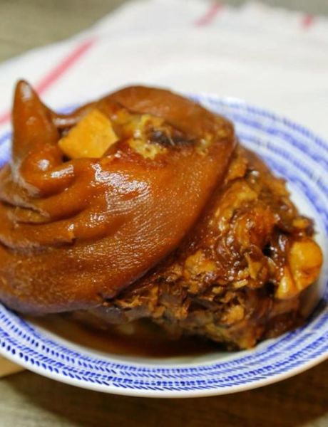 冰糖肘子怎么做_冰糖肘子最正宗的做法-第1张图片-山城妙识