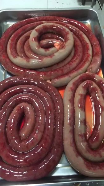 猪血肠怎么做_猪血肠做法大全图解-第3张图片-山城妙识