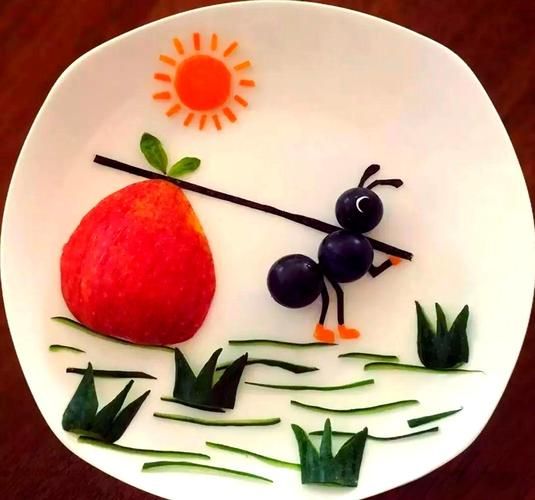 儿童水果拼盘图片做法_如何做出可爱造型-第2张图片-山城妙识