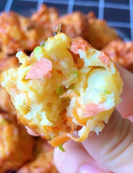 炸素丸子怎么做才酥脆_家常做法视频教学-第3张图片-山城妙识