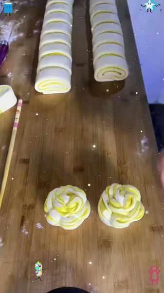 花卷怎么拧_漂亮花卷拧法视频教程-第2张图片-山城妙识