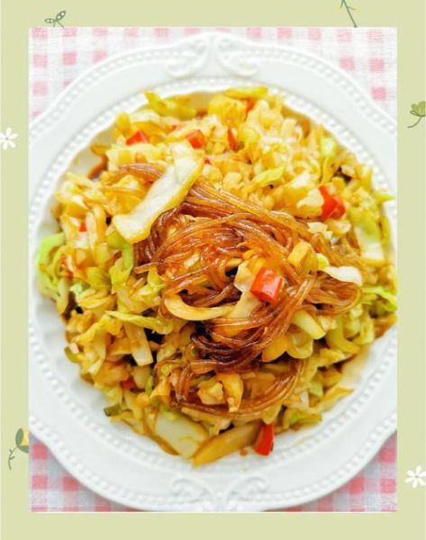 包菜粉丝怎么炒不粘锅_包菜粉丝做法家常版-第2张图片-山城妙识 包菜粉丝怎么炒不粘锅_包菜粉丝做法家常版-第2张图片-山城妙识