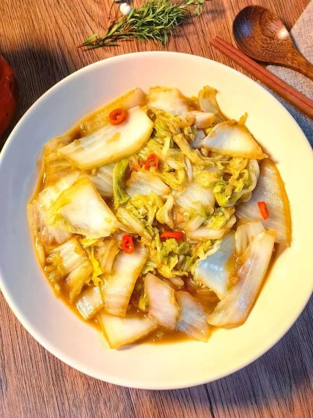 醋溜白菜怎么做_醋溜白菜家常图片步骤-第3张图片-山城妙识