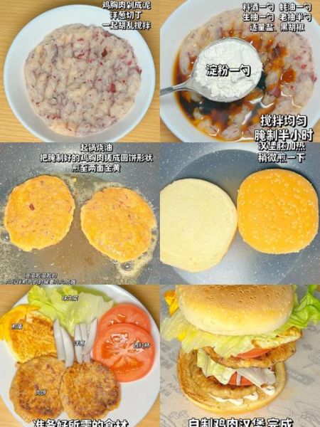 鸡肉汉堡包怎么做_鸡肉汉堡包需要哪些材料-第2张图片-山城妙识