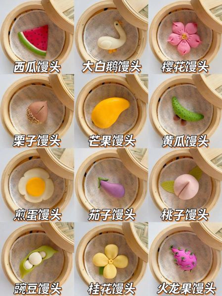 果蔬五彩小馒头怎么做_五彩小馒头用哪些蔬菜汁-第1张图片-山城妙识