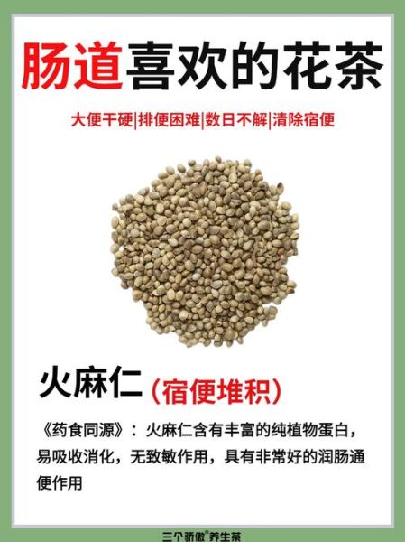 火麻仁泡水喝治便秘吗_火麻仁泡水正确方法-第1张图片-山城妙识