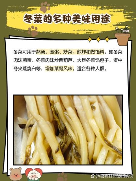 天津冬菜怎么做_正宗做法步骤详解-第1张图片-山城妙识 天津冬菜怎么做_正宗做法步骤详解-第1张图片-山城妙识