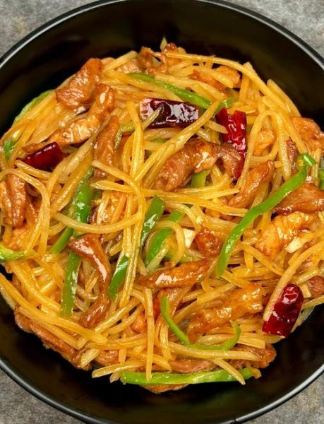 素炒土豆丝怎么炒才脆_素炒土豆丝家常做法-第1张图片-山城妙识 素炒土豆丝怎么炒才脆_素炒土豆丝家常做法-第1张图片-山城妙识