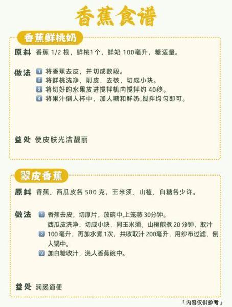 每天吃香蕉的好处有哪些_香蕉的功效与作用-第1张图片-山城妙识