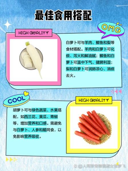 胡萝卜和白萝卜可以一起吃吗_营养冲突真相-第1张图片-山城妙识