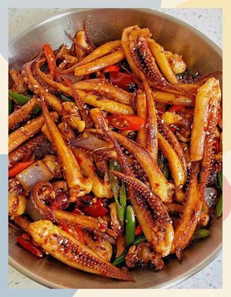 鱿鱼怎么炒好吃又嫩不辣_鱿鱼不辣嫩滑做法-第3张图片-山城妙识