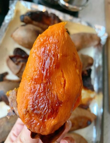 烤地瓜200度烤多久_烤箱烤红薯最佳时间-第3张图片-山城妙识
