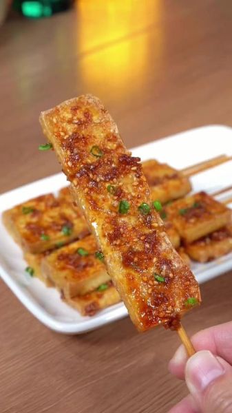 豆腐串怎么做好吃_家常豆腐串的做法大全-第1张图片-山城妙识