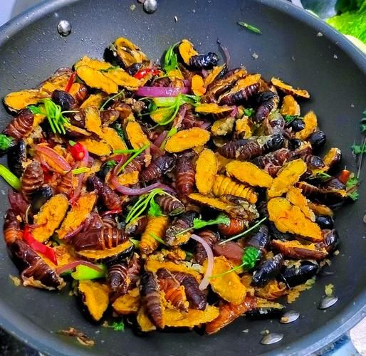 干炸东北蚕蛹怎么做_蚕蛹炸多久才酥脆-第1张图片-山城妙识