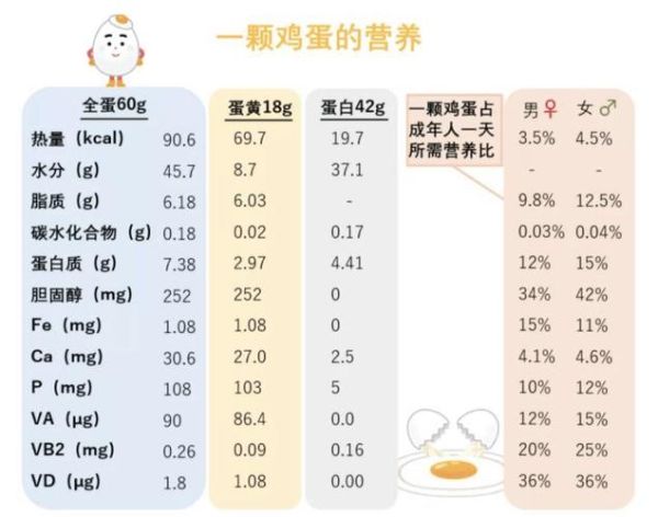 鸡蛋营养成分表100克_鸡蛋一天吃几个最好-第2张图片-山城妙识 鸡蛋营养成分表100克_鸡蛋一天吃几个最好-第2张图片-山城妙识