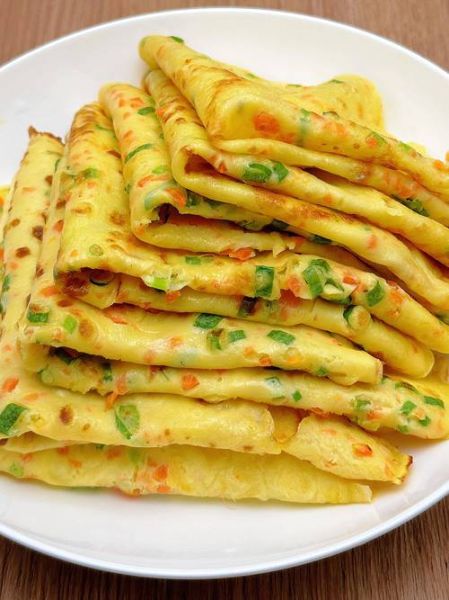 葱花鸡蛋饼怎么做_葱花鸡蛋饼面糊比例-第1张图片-山城妙识 葱花鸡蛋饼怎么做_葱花鸡蛋饼面糊比例-第1张图片-山城妙识