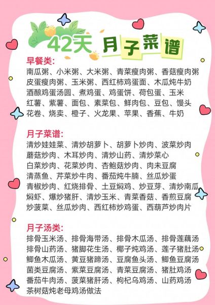 坐月子吃什么好_月子餐食谱大全窍门-第1张图片-山城妙识 坐月子吃什么好_月子餐食谱大全窍门-第1张图片-山城妙识