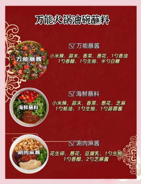 火锅蘸料怎么调好吃_火锅蘸料配方大全-第3张图片-山城妙识
