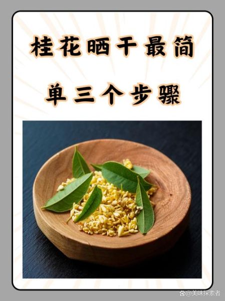 桂花阴干的正确做法_桂花怎么阴干不变色-第2张图片-山城妙识
