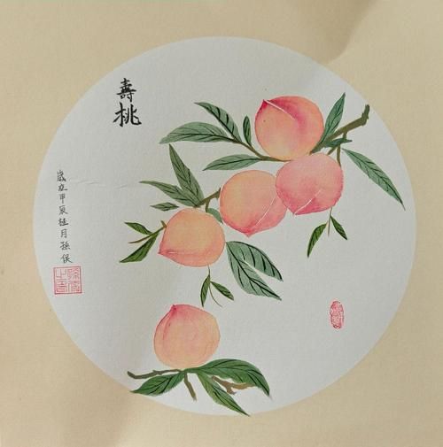 寿桃老人卡通简笔画怎么画_寿桃老人简笔画步骤图-第3张图片-山城妙识