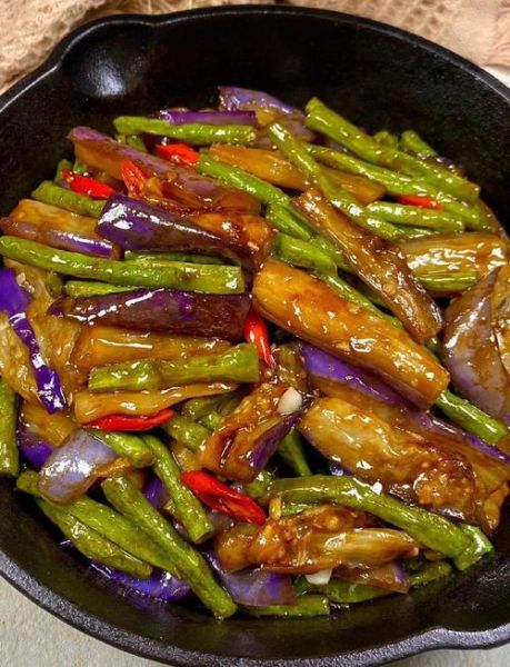 豆角烧茄子的功效与禁忌_孕妇能吃吗-第2张图片-山城妙识