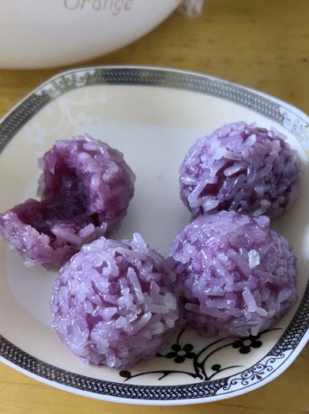 紫薯丸子怎么做_油炸紫薯丸子不吸油窍门-第2张图片-山城妙识