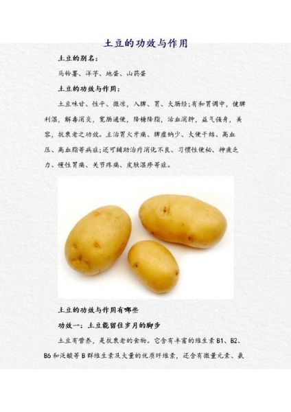 土豆的营养价值高吗_土豆怎么吃最健康-第1张图片-山城妙识