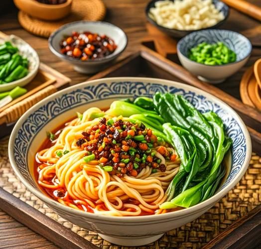 四川担担面面条怎么和面_手工碱水面条配方-第2张图片-山城妙识