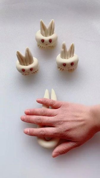 面点小兔子怎么做_小兔子馒头做法步骤-第1张图片-山城妙识