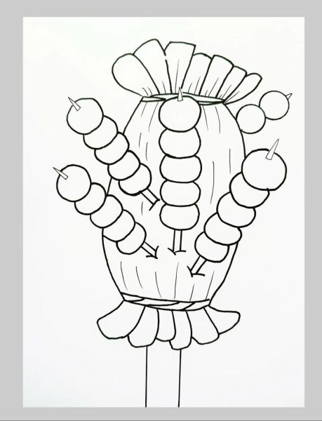 冰糖葫芦简笔画怎么画_冰糖葫芦简笔画步骤图-第2张图片-山城妙识 冰糖葫芦简笔画怎么画_冰糖葫芦简笔画步骤图-第2张图片-山城妙识