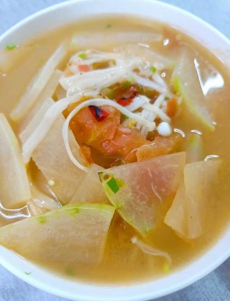 冬瓜金针菇汤怎么做好喝_冬瓜金针菇汤减肥做法-第1张图片-山城妙识