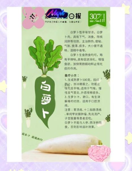 白萝卜怎么保存不空心_白萝卜的功效与作用-第3张图片-山城妙识