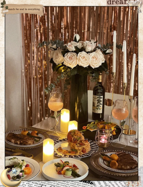 烛光晚餐菜谱窍门_如何在家做出浪漫氛围-第1张图片-山城妙识