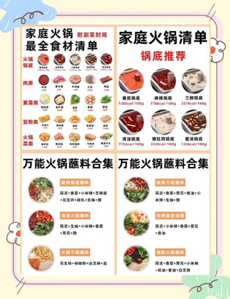 火锅底料怎么选_家庭火锅配菜清单-第3张图片-山城妙识